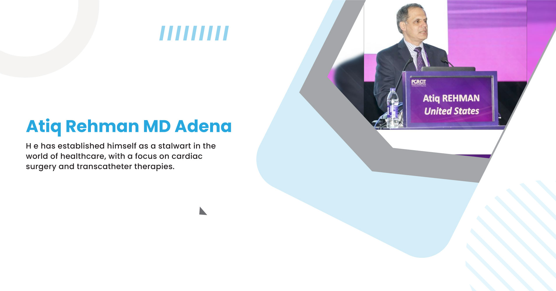 Dr. Atiq Rehman | VP of Clinical Supply Chain Management