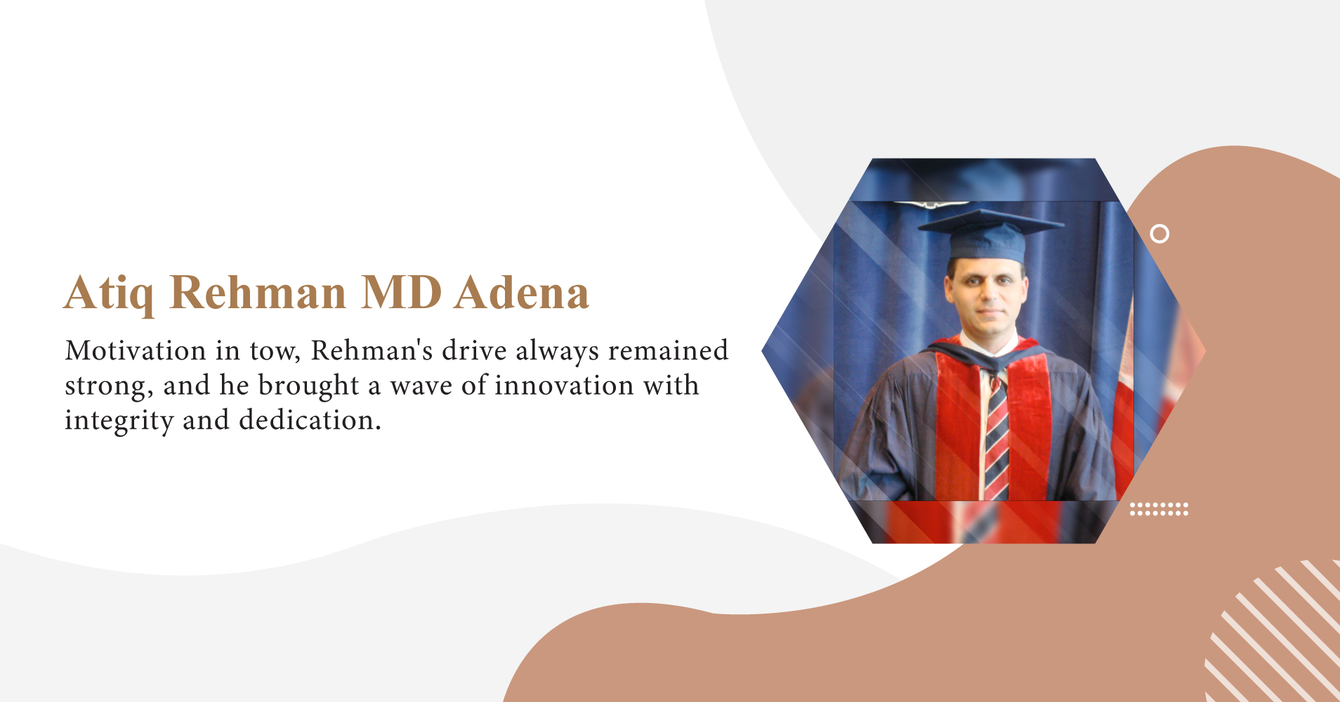 Dr. Atiq Rehman | VP of Clinical Supply Chain Management